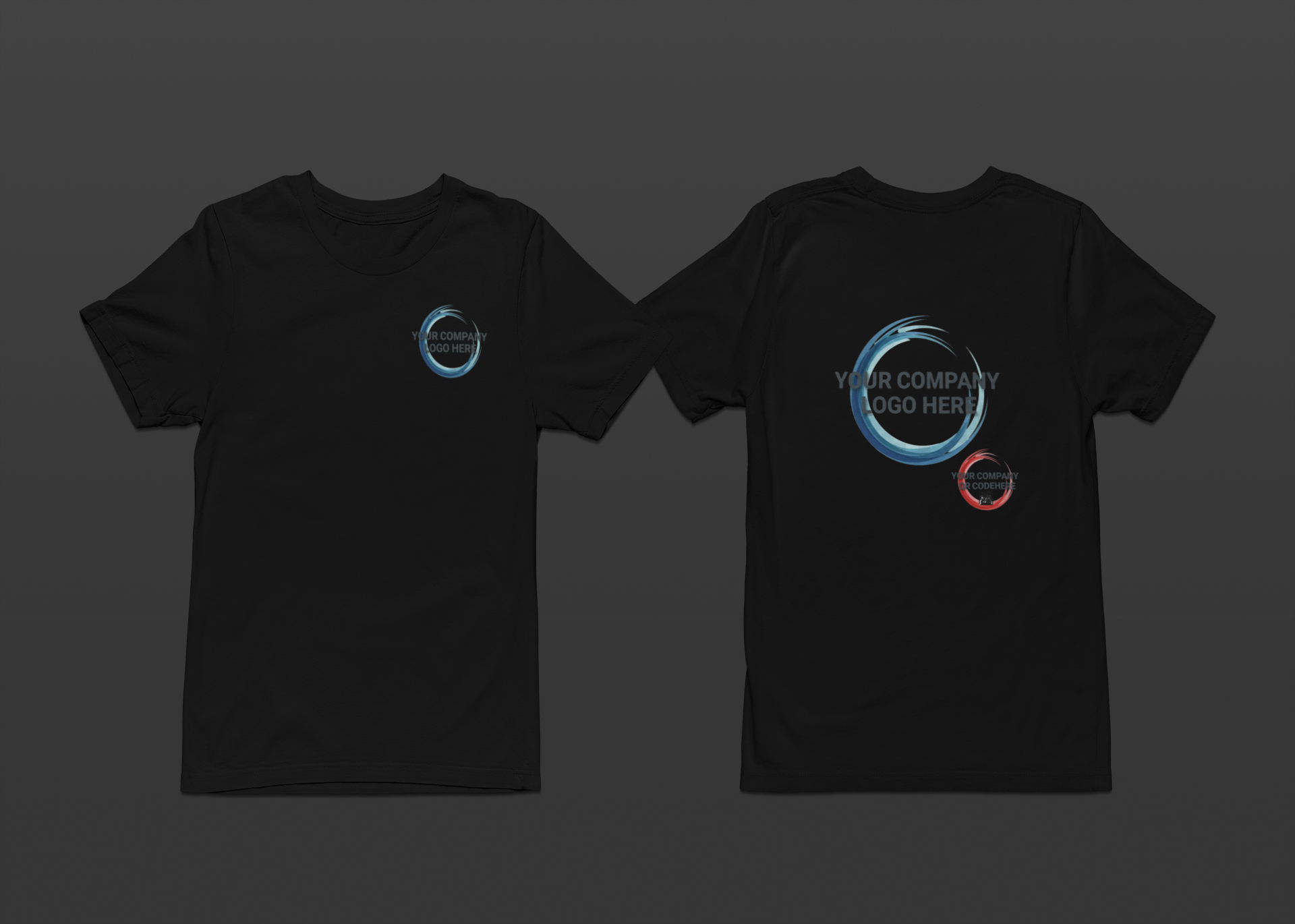 Company Logo (Front chest +large back + QR code) – Vursed APPAREL